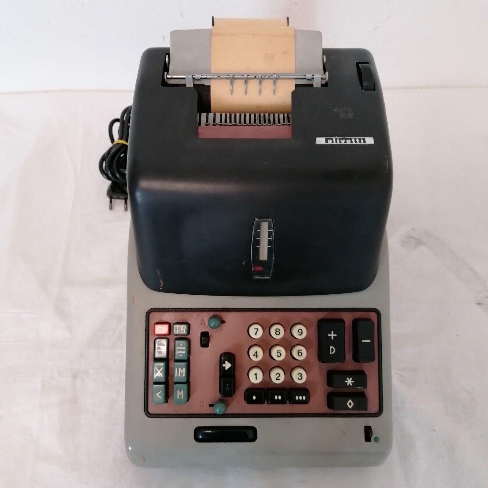 Olivetti Divisumma 24, calcolatrice meccanica 1956 | Mercato Solidale ...